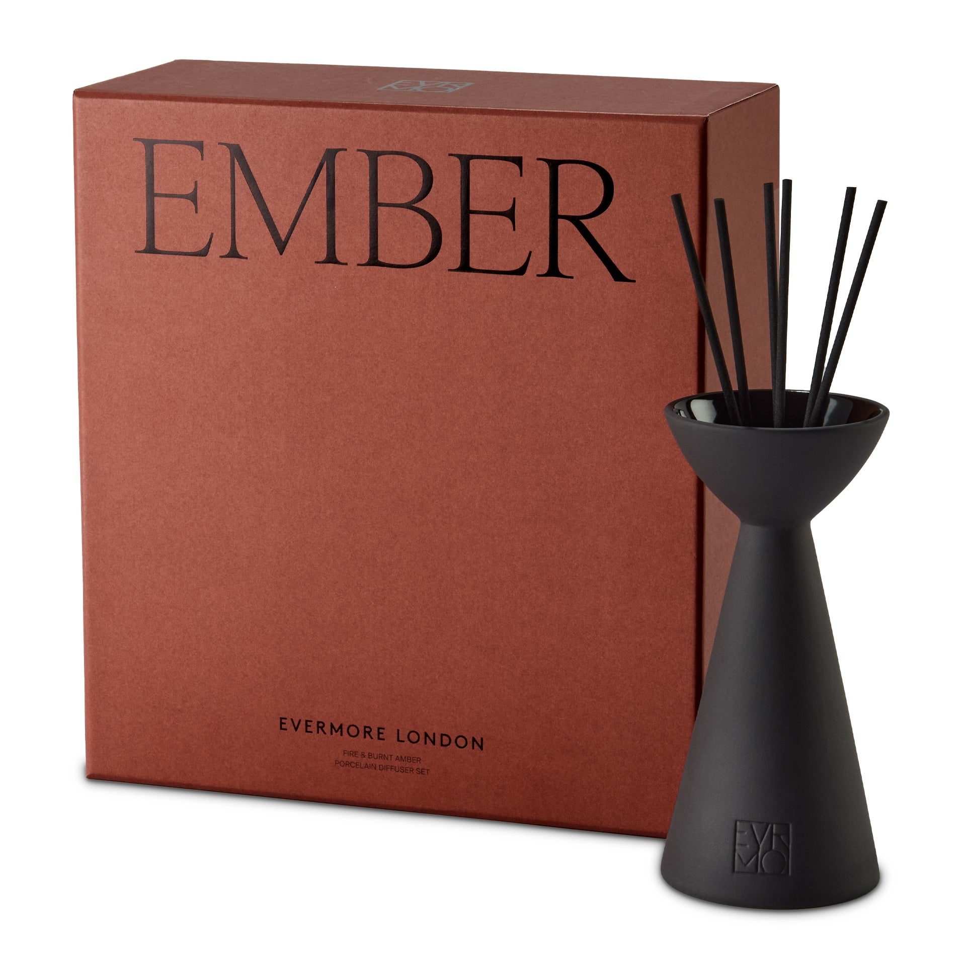 Evermore Porcelain Diffuser Set - Ember